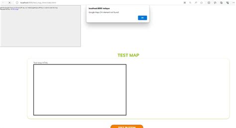 WebGoogleMaps In HTML Tempalte Div Not Found TMS WEB Core TMS