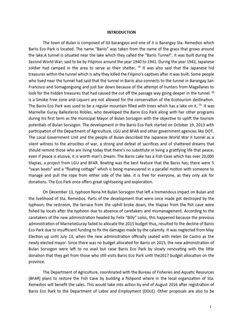 Sample Thesis In Imrad Format Pdf Restoration Ecology Tourism