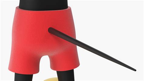 Cartoon Character Mickey Mouse Rigged For Maya 3d Model Turbosquid 2052261