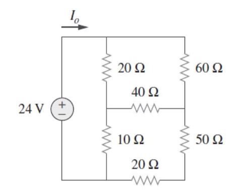 Solved Calculate Io In The Circuit Of The Following Figure Chegg
