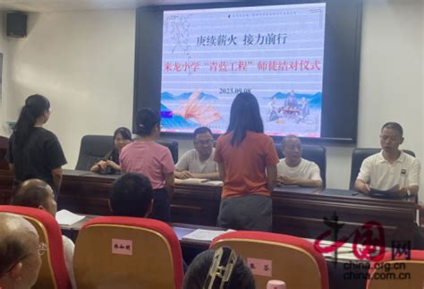 赓续薪火 接力前行——恩阳区来龙小学“青蓝工程”师徒结对仪式中国国情中国网