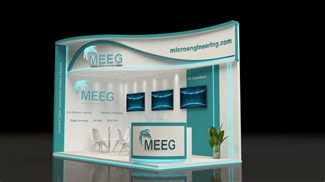 Meeg Booth Design Egyps 2023 Proposal Behance