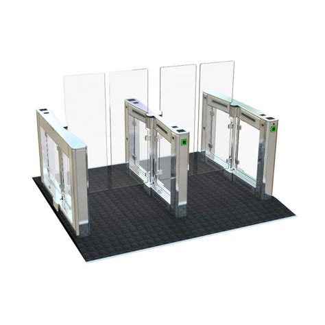 Outlaw Optical Turnstiles With Swing Glass Barrier