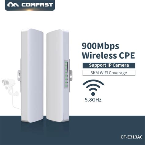 New Wireless Outdoor Cpe High Power Wireless Bridge 5 8g 3 5km Long
