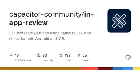 Pull Requests Capacitor Community In App Review GitHub