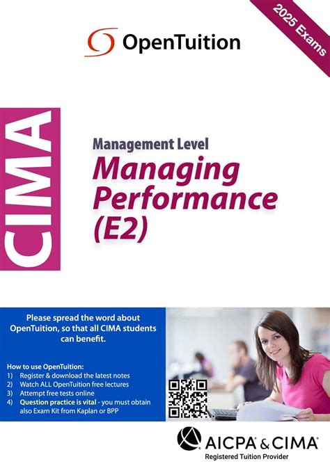 Cima E2 Free Cima E2 Notes And Lectures Cima E2 Tests And Forums