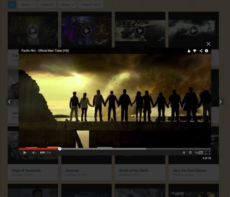 Media Boxes Portfolio JQuery Grid Gallery Plugin By Castleplugins