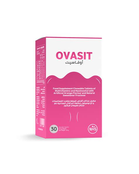 Ovasit Multivitamin For Women 30 Orange Chewable Tablets Nahdi