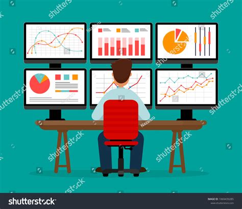 215 many screens managing stock vectors and vector art shutterstock
