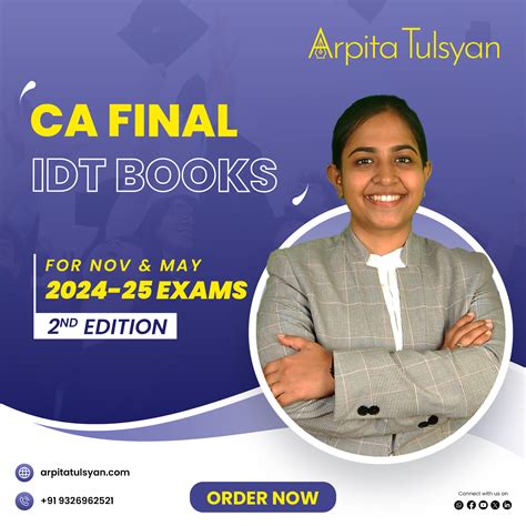 Ca Final Idt Question Bank Solving Batch May 2025 And September 2025