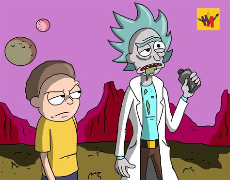 Rick And Morty Drunk Adventures By Hitchtoons On Deviantart