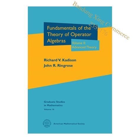 Fundamentals The Theory Of Operator Algebras Vol 2 бумажная книга купить на Ozon по низкой
