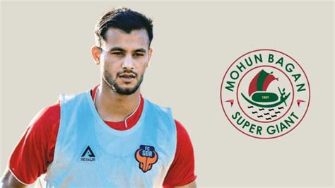 ISL 2023 24 Mohun Bagan Super Giant Sign Defender Anwar Ali The