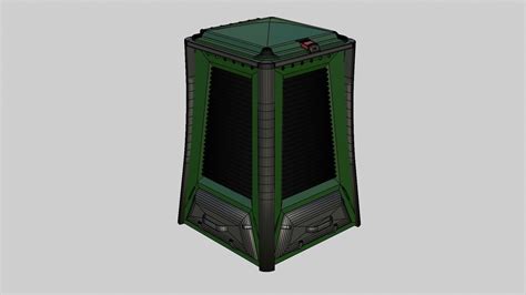 Garden Composter 3d Model Cgtrader