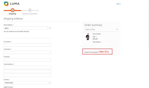 Magento 2 How To Add Custom Timer On Checkout Page Bluethinkinc Blog
