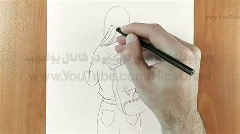 آموزش نقاشی سیاه قلم آپارات عکس نودی