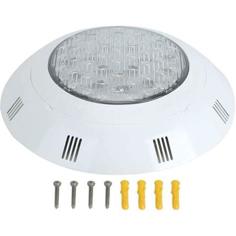 Lumière De Piscine Sous Marine 18w Ca 12v Ip68 50 000 Heures De