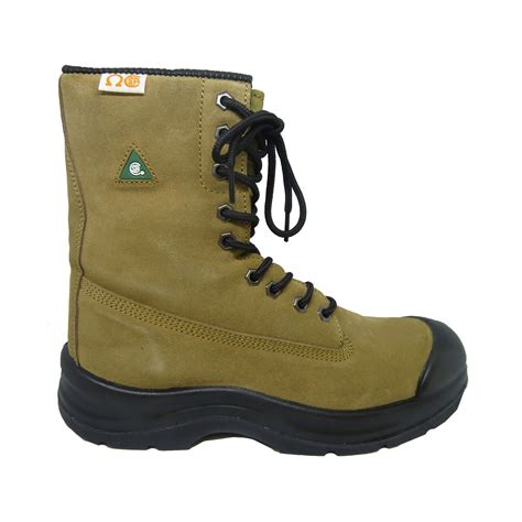 Suede Leather Safety Boots Tan Size 12 From Phoenix Bmr