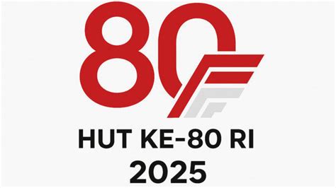 Gratis And Resmi 7 Link Download Logo Hut Ri Ke 80 Dari Pemerintah Tahun 2025 Garut 60 Detik
