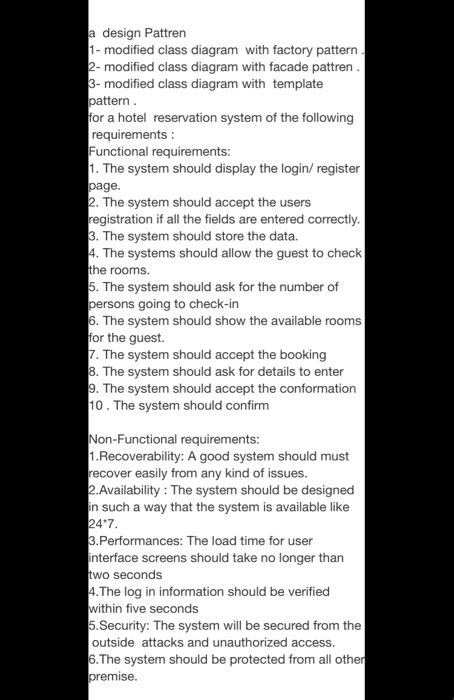 A Design Pattren 1 Modified Class Diagram With Factory Pattern 2 Modified Class Diagram With