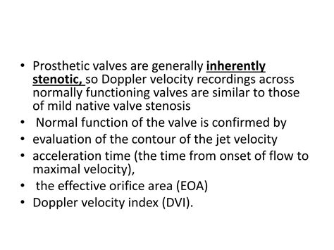 Echo In Prosthetic Valve Evaluation Pptx