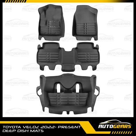 Toyota Veloz 2022 2026 Deep Dish Mats Matting Autogears Ph