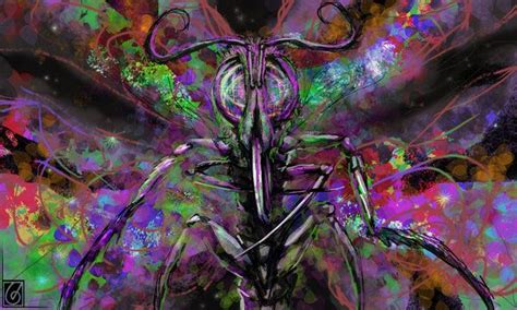 Slake Moth From Perdido Street Station Scary Monster Fantasy Star