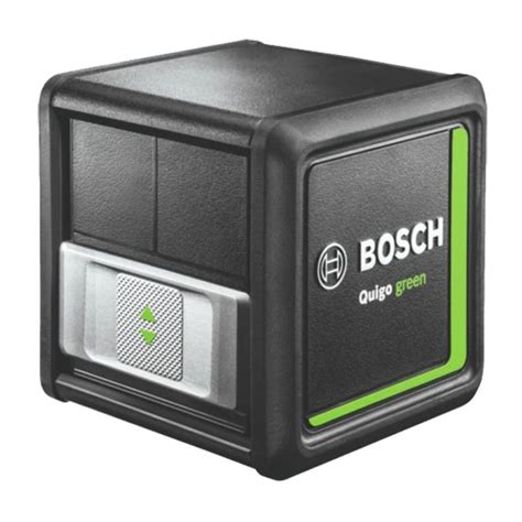 BOSCH QUIGO GREEN ORIGINAL INSTRUCTIONS MANUAL Pdf Download | ManualsLib