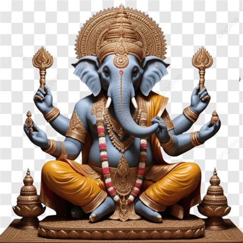 Ganesh Chaturthi 축제 코끼리 우상 힌두교 축하 인도 전통 가네쉬 차투르티 코끼리 아이돌 힌두교 축하 Png 일러스트 및 이미지 에 대한 무료 다운로드