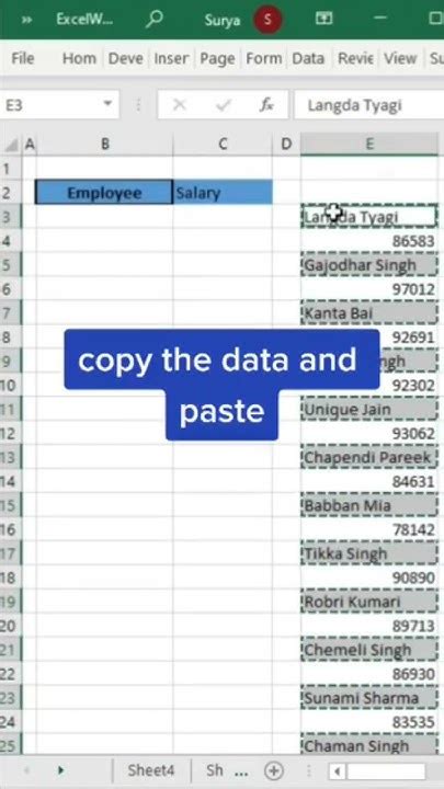 Excel Shorts Exceltutorial Exceltips Msexcel Viralshorts