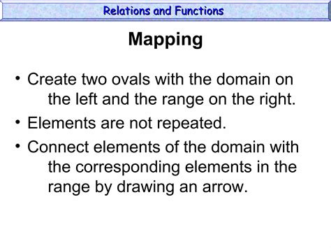 Relations And Functions Ppt Physics Science