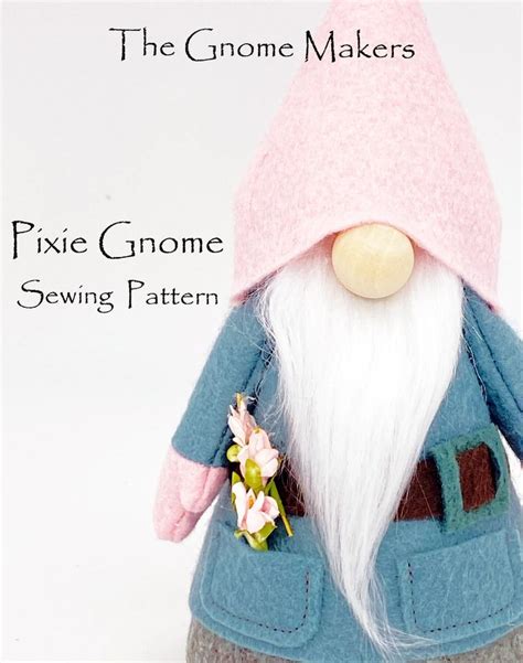 Pixie Gnome Sewing Pattern Craft Sewing Pattern Doll Sewing Patterns And Supplies Easter