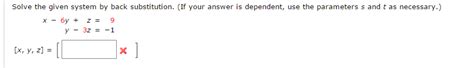 Solved Find The Solution Set Of The Equation If Your Answer Chegg Com