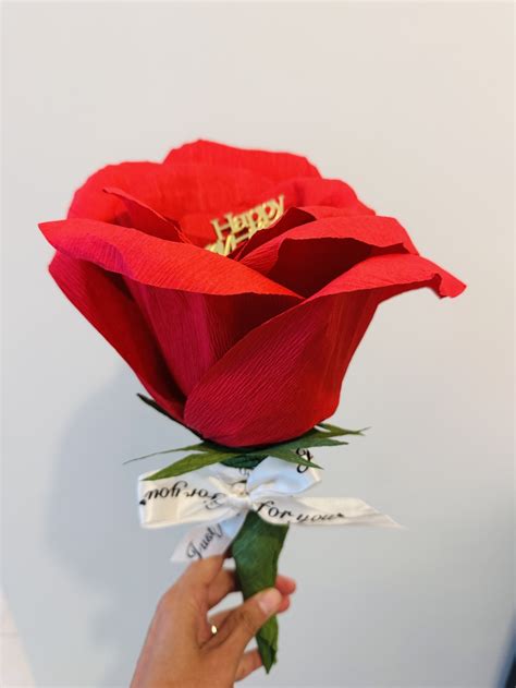 紙藝 母親節或畢業巨型紙藝玫瑰花手作課程 729paper 香港手作教室