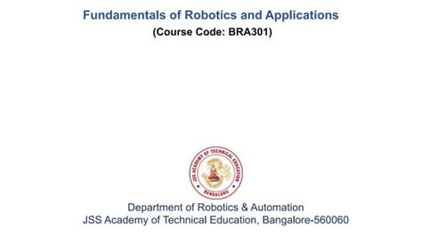 Module 4 Path Planning Navigation Robotics Pptx