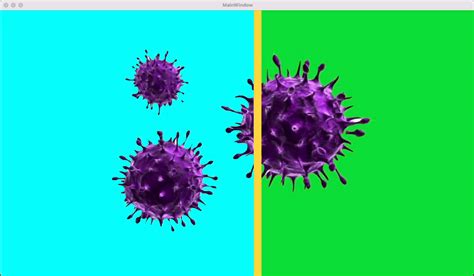 MAC QT OpenGL 绿色背景抠图 猿说编程
