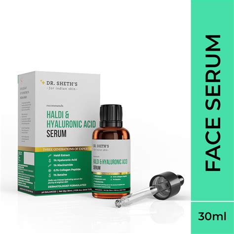 Buy Dr Sheths Haldi And Hyaluronic Acid Serum Online