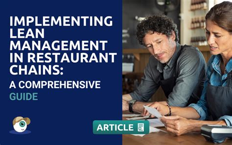 Implementing Lean Management In Restaurant Chains Andy