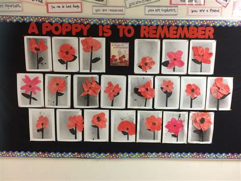Mrs Squire S Grade Class S A Poppy Is To Remember
