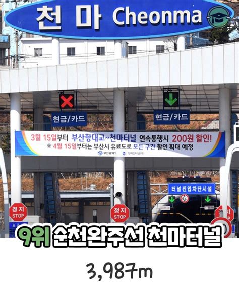 국내에서 가장 긴 고속도로 터널 Mlbpark