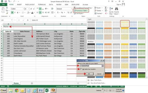 Excel Spreadsheet Database Intended For How To Create Relational