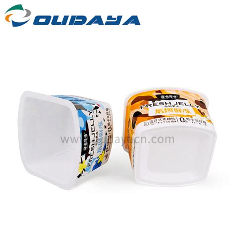 사용자 정의 로고 재활용 플라스틱 젤리 푸딩 컵 의 고품질 사용자 정의 로고 재활용 플라스틱 젤리 푸딩 컵