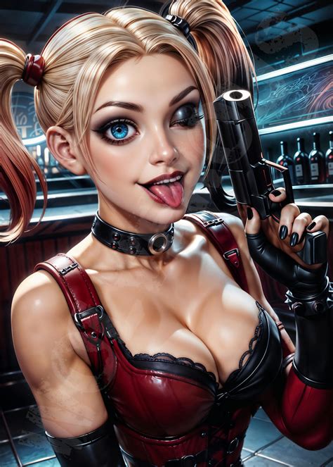 Harley Quinn Arkham City By Wolverous On Deviantart