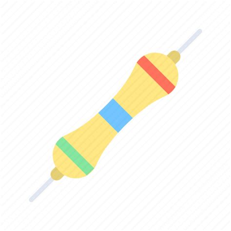 Resistor Circuit Component Electrical Engineering Ohm Power Energy Icon Download On