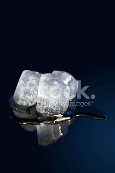 Ice Cube Falling On The Sky Stock Photo Royalty Free Freeimages