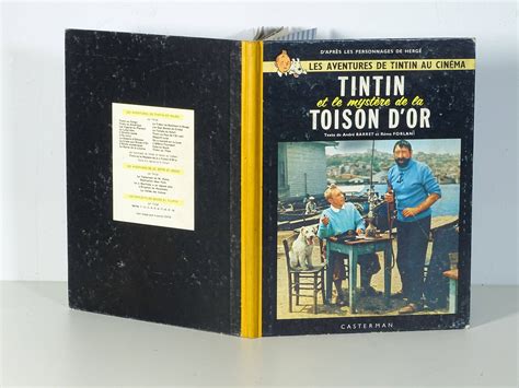 Hergé Tintin Et Le Mystère De La Toison Dor En 2e édition De 1962 à