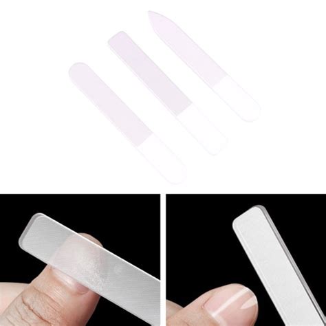 1pcs Nano Glass Nail File Buffing Natural Nail Files Crystal Nail
