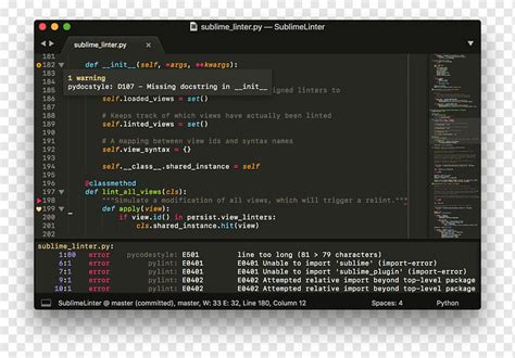 pelusa sublime texto código fuente programa informático python github