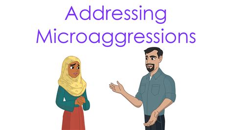 Microaggressions Tutorial Request Niche Academy
