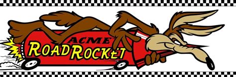 Wile E Coyote Acme Rocket